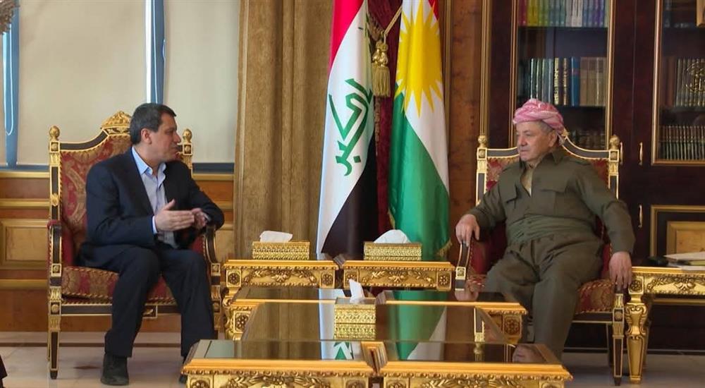 مەسعود بارزانی ناوەڕۆكی دیدارەكەی لەگەڵ مەزڵوم كۆبانێ ئاشكرادەكات